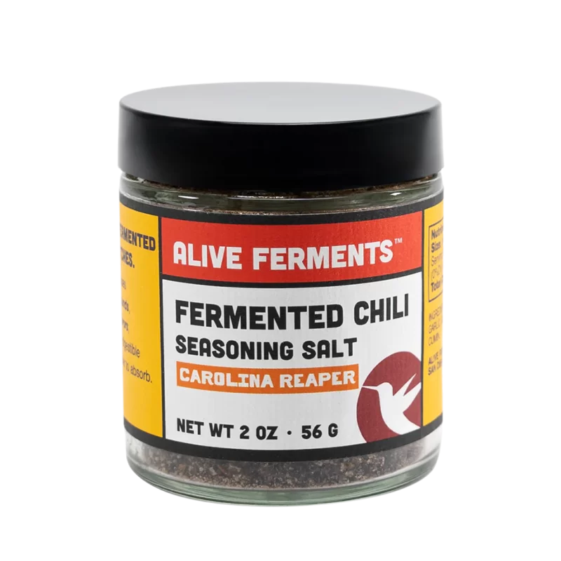 Fermented Seasoning Salt – Carolina Reaper - Alive Ferments